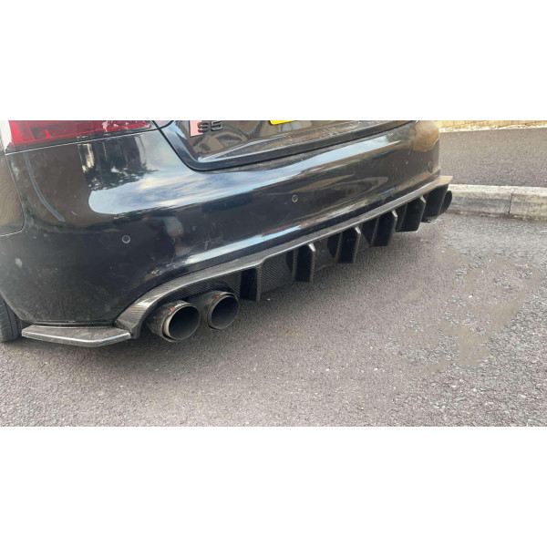 AUDI A5 S5 B8 COUPE REAR DIFFUSER AUDI A5 S5 B8 COUPE REAR DIFFUSER